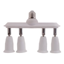 CIYISON Convenient 3/4/5 in 1 E27 to E27 Base Extender Light Lamp Bulb ...