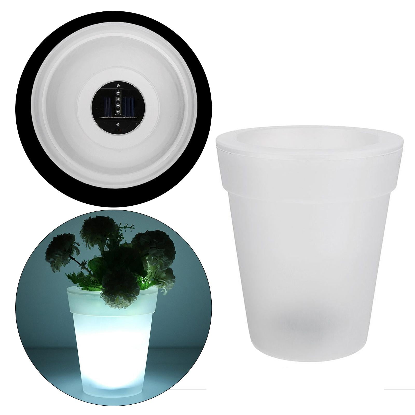 Lighted Flower Pots And Planters