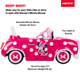 6V Huffy Disney Minnie Mouse Battery-Powered Ride-On Car, Kids Ages 3 ...