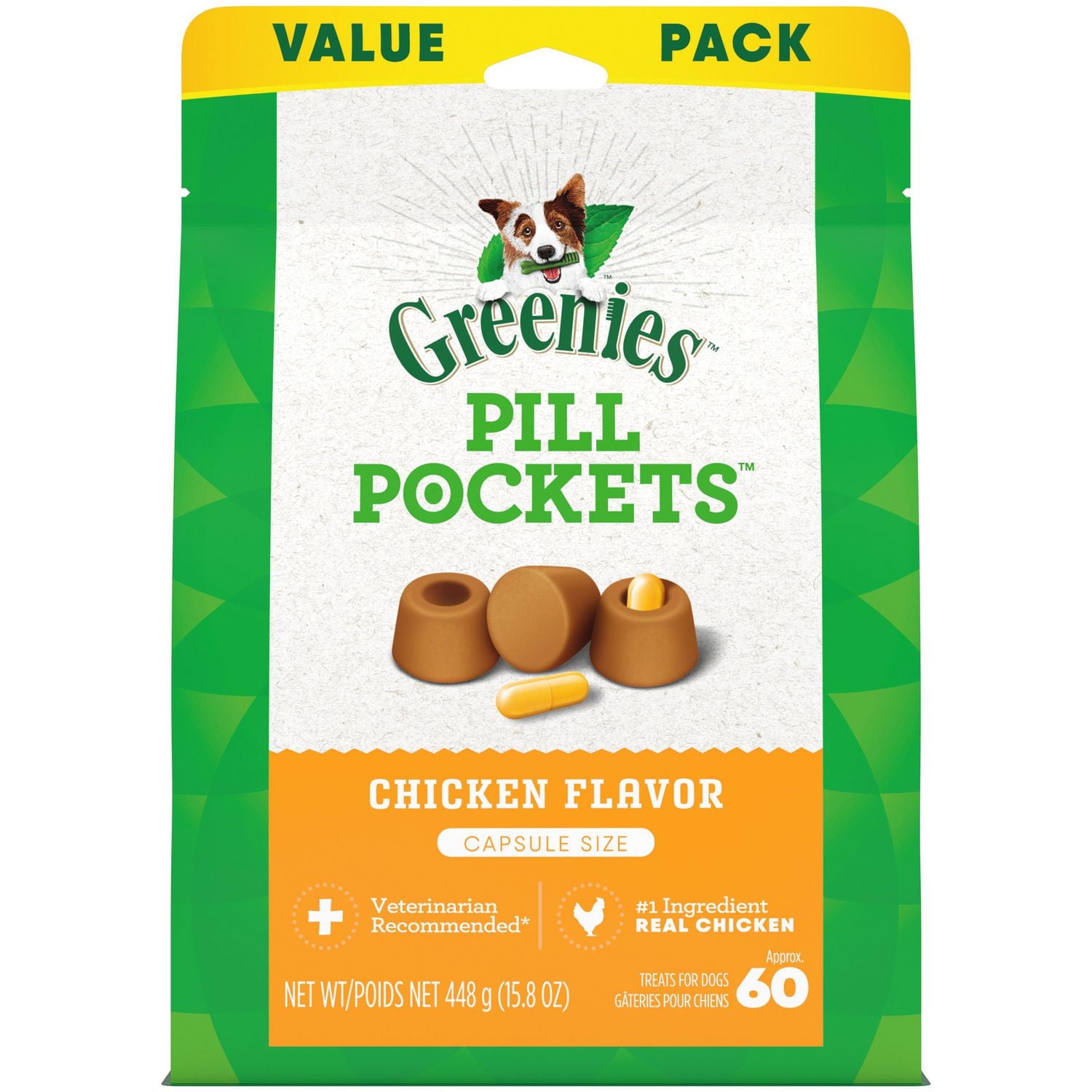 Click here for Greenies Pill Pockets Dog Treats Capsule Size Adul... prices