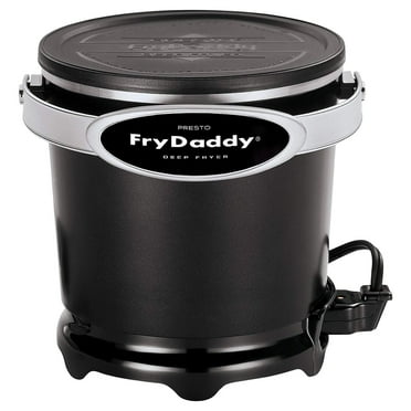Presto Electric Gran Pappy Deep Fryer with Oil Storage, 1500 Watts ...
