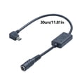5V 3A Power Converters Cable Small USB Output with 90 Degree Angled ...
