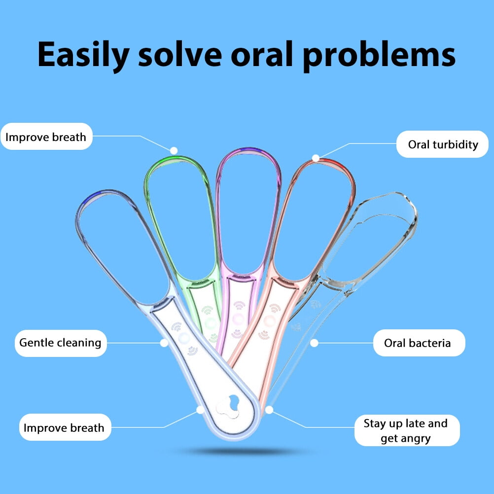 Click here for Vobor-Ca 5 Pcs Tongue Cleaner Plastic Tongue Scrap... prices