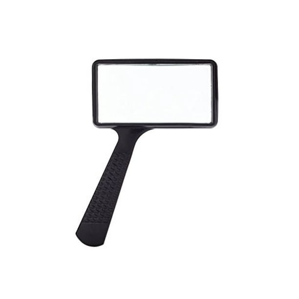 Jumbo Rectangular Handheld Magnifying Glass (3X Magnification ...