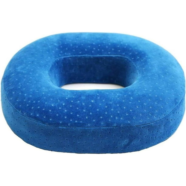 Donut Seat Cushion Memory Foam Reduces Pressure Ideal For Haemorrhoid ...