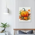 JRXY Fall Wall Art Prints Pumpkin Autumn Leaves Paper Art Posters ...