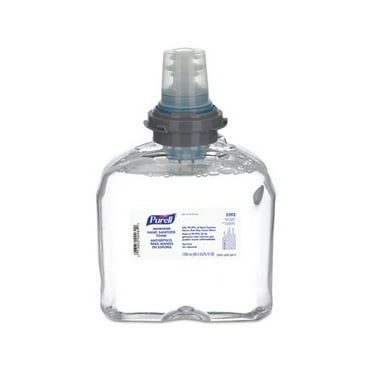 PURELL Advanced Hand Sanitizer Foam, ADX-12 1200 mL Refill, Clear ...