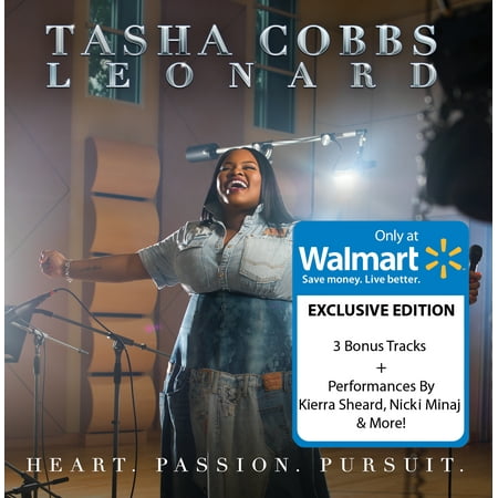 Tasha Cobbs Leonard - Heart. Passion. Pursuit. (Walmart Exclusive) (CD ...