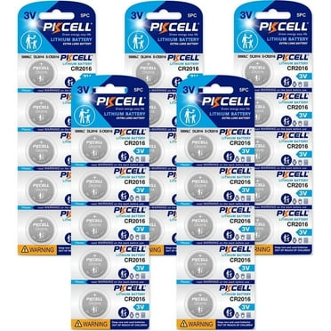 PKCELL CR1025 3V Lithium Coin Battery 10 Pack - Walmart.com