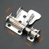 Stainless Steel Door Latch Solid Sliding Bolts Latch Hasp Home Hardware ...