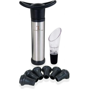 Repour Wine Saver and Stopper - Removes Oxygen, Preserving and Keeping ...