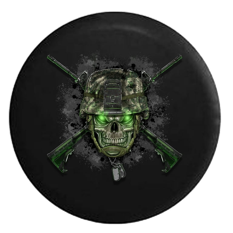 Skull And Crossed Rifles