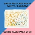 Mochi Sweet Rice Cakes Combo Set - Rainbow, White (Pack 2) - Walmart.com