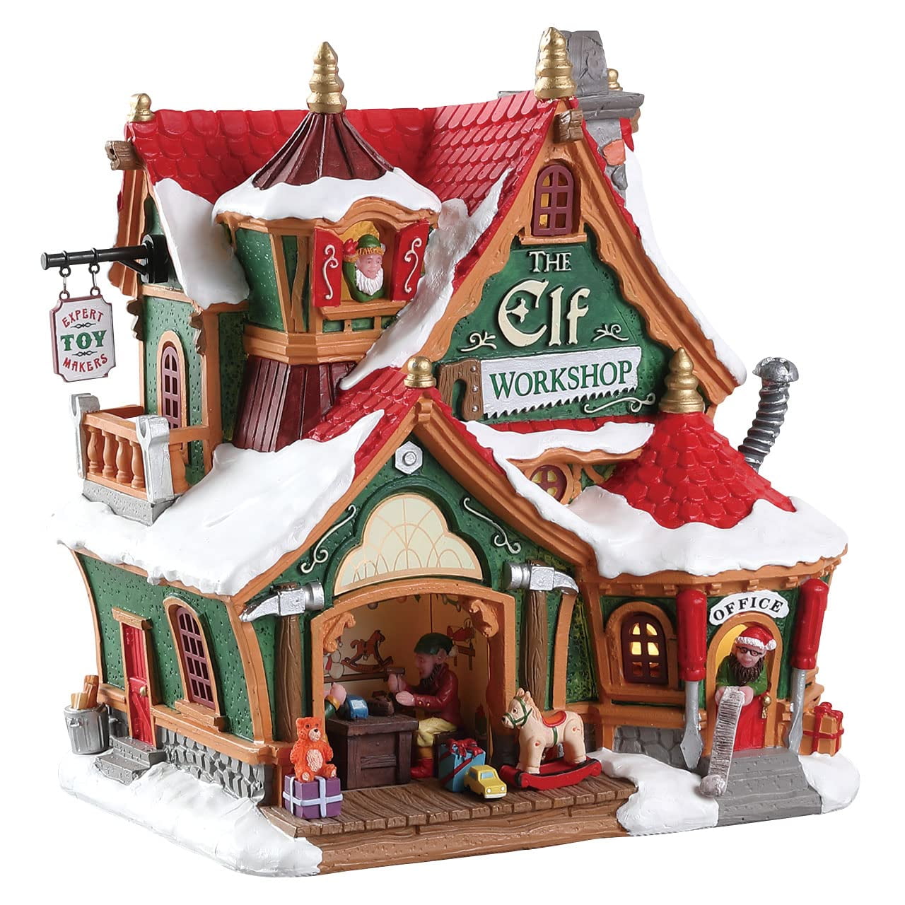 Click here for Lemax Village Collection  Elf Workshop #75291 prices