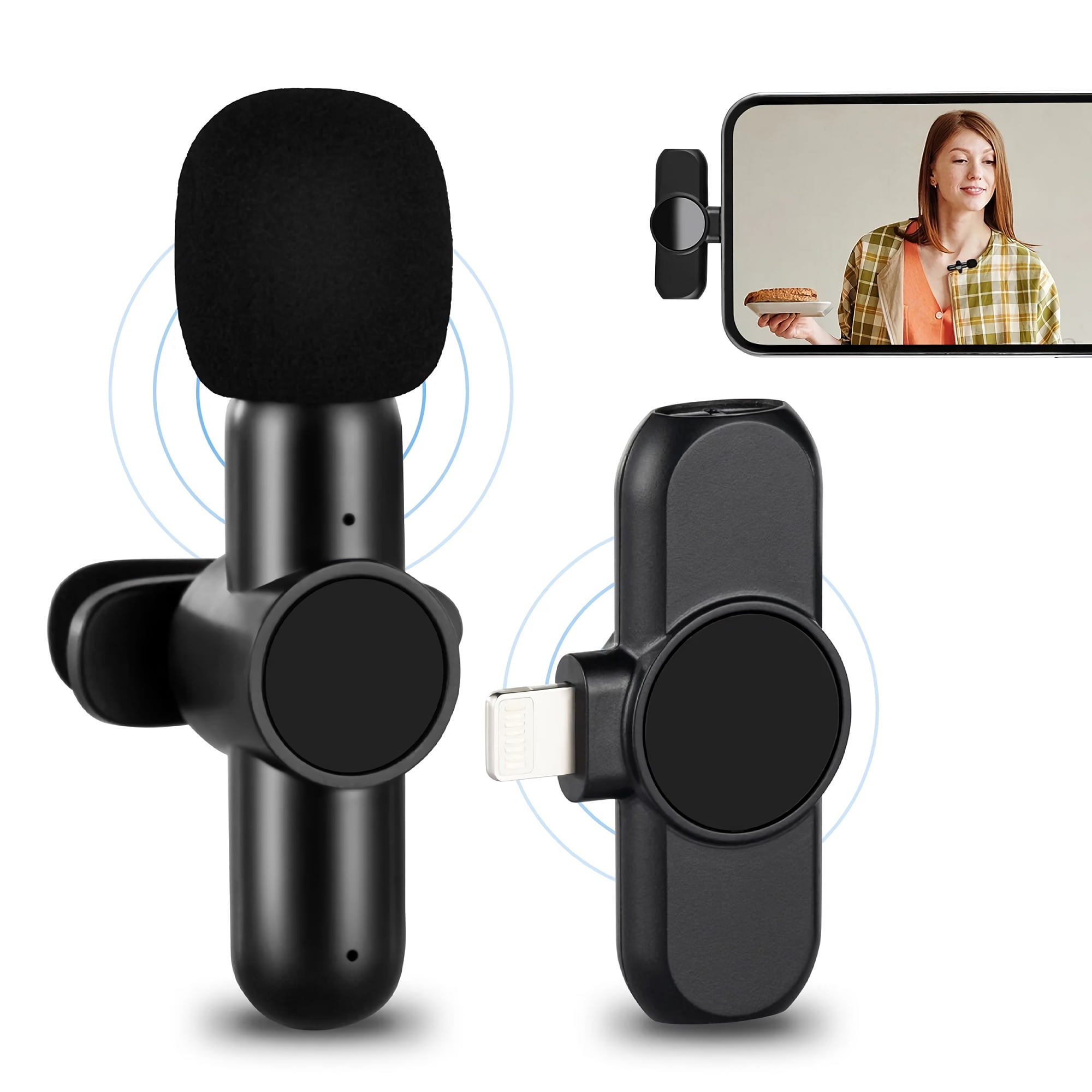 Click here for Intexca Wireless Lavalier Microphone With Lightnin... prices