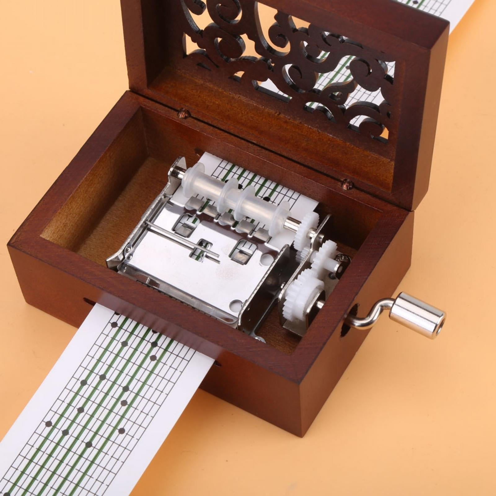 FAGINEY 15 Notes Music Box, Tape Compose Music Box DIY Music Box, For ...