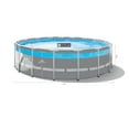 Intex 17' x 48" Clearview Prism Frame Above Ground Swimming Pool Set ...