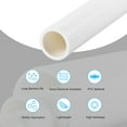 Uxcell Rigid Round Pipes High Impact for Water Pipe, Crafts, Decoration ...