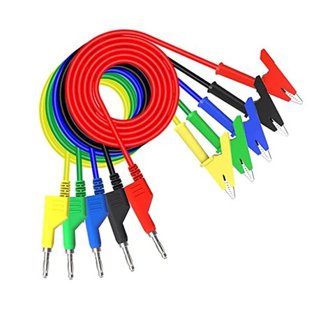 Multimeter Banana Plug Cable Power Cord Double Ended Gun Plug | Walmart ...
