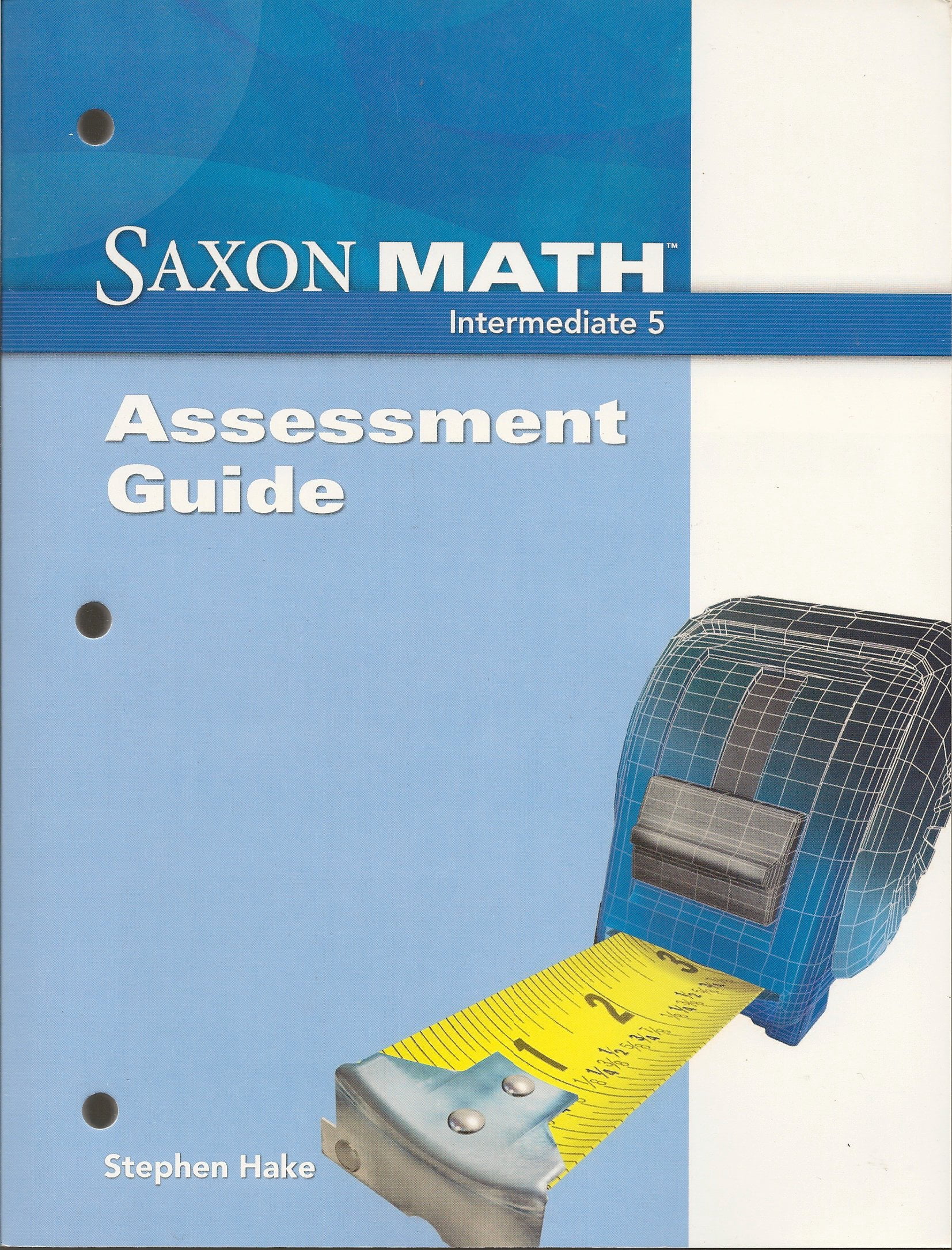 Pre-Owned Saxon Math Intermediate 5 Assessments Guide - Walmart.com