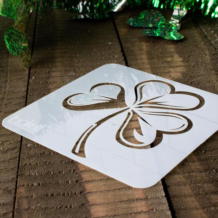 Celtic Shamrock Stencil