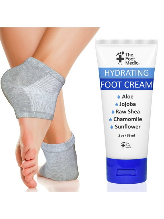 Earth Therapeutics Moisturizing Foot Sock - White with Footprints - 1 ...