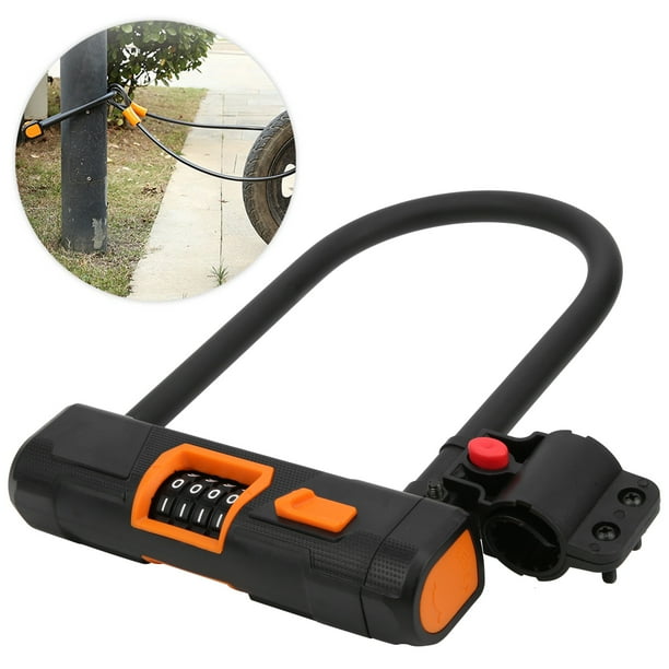 Candado De Seguridad Para Bicicletas, Candado En U Para Bicicletas, Antirrobo Bidireccional Para ...