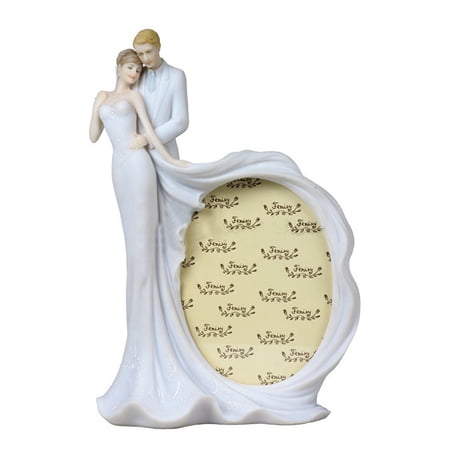 Bride & Groom Wedding Photo Frame - Marriage & Family Sculpture ...