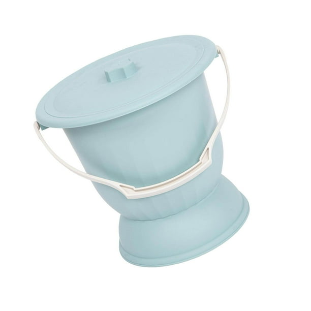Spittoon with Lid Bedside Commode Toilet Urinal Chamber Bucket Chamber ...