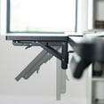 VIVO Black Clamp-on 24" x 12" Computer Tray Clip, Desk Extension ...