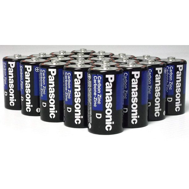 24 Pack Wholesale Lot Panasonic Super Heavy Duty D Batteries - Walmart.com