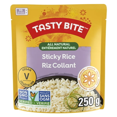 TASTYBITE STICKYRICE, TASTY BITE All Natural Sticky Rice, 250G - Walmart.ca