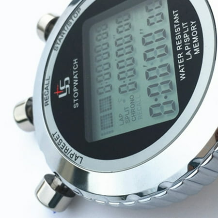 Athletic Training Digital Timer Stopwatch 1/100th Second Clock Sports ...