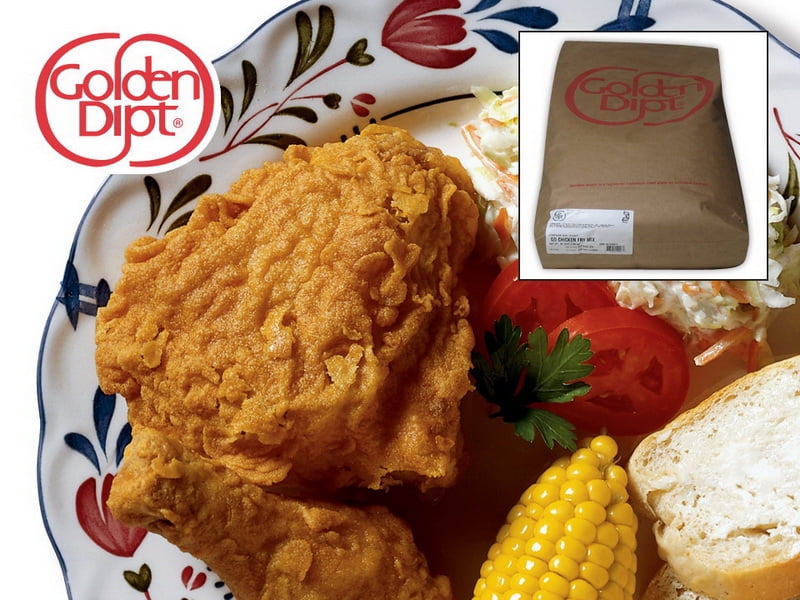 (Price/CASE)Golden Dipt Chicken Fry Breader 50 Pound Bag - 1 Per Case ...