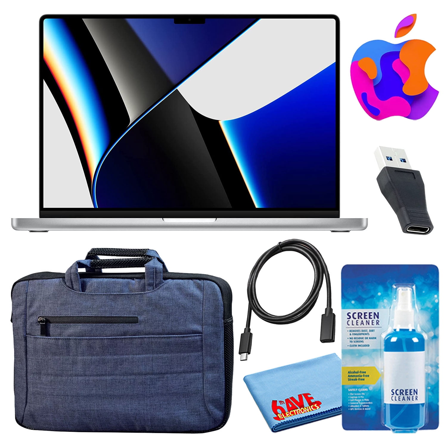 Laptop Apple MacBook Pro de 16" restaurada (M1 Pro, CPU de 10 núcleos ...