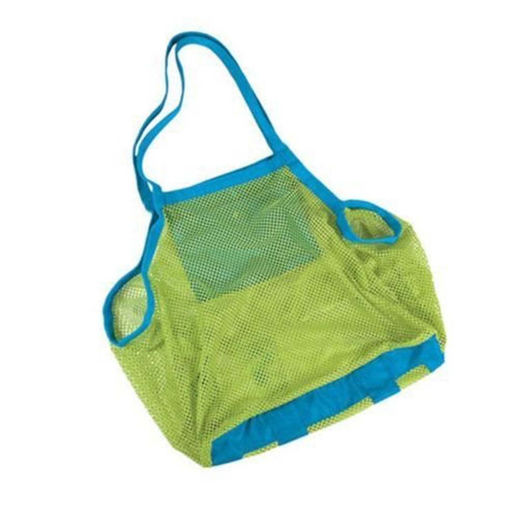 Toys Bag Mesh Bag Tote Large Beach Clothes Carry Sand All Education ...