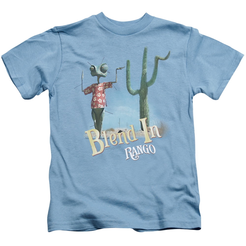 Rango - Blend In - Juvenile Short Sleeve Shirt - 4 - Walmart.com