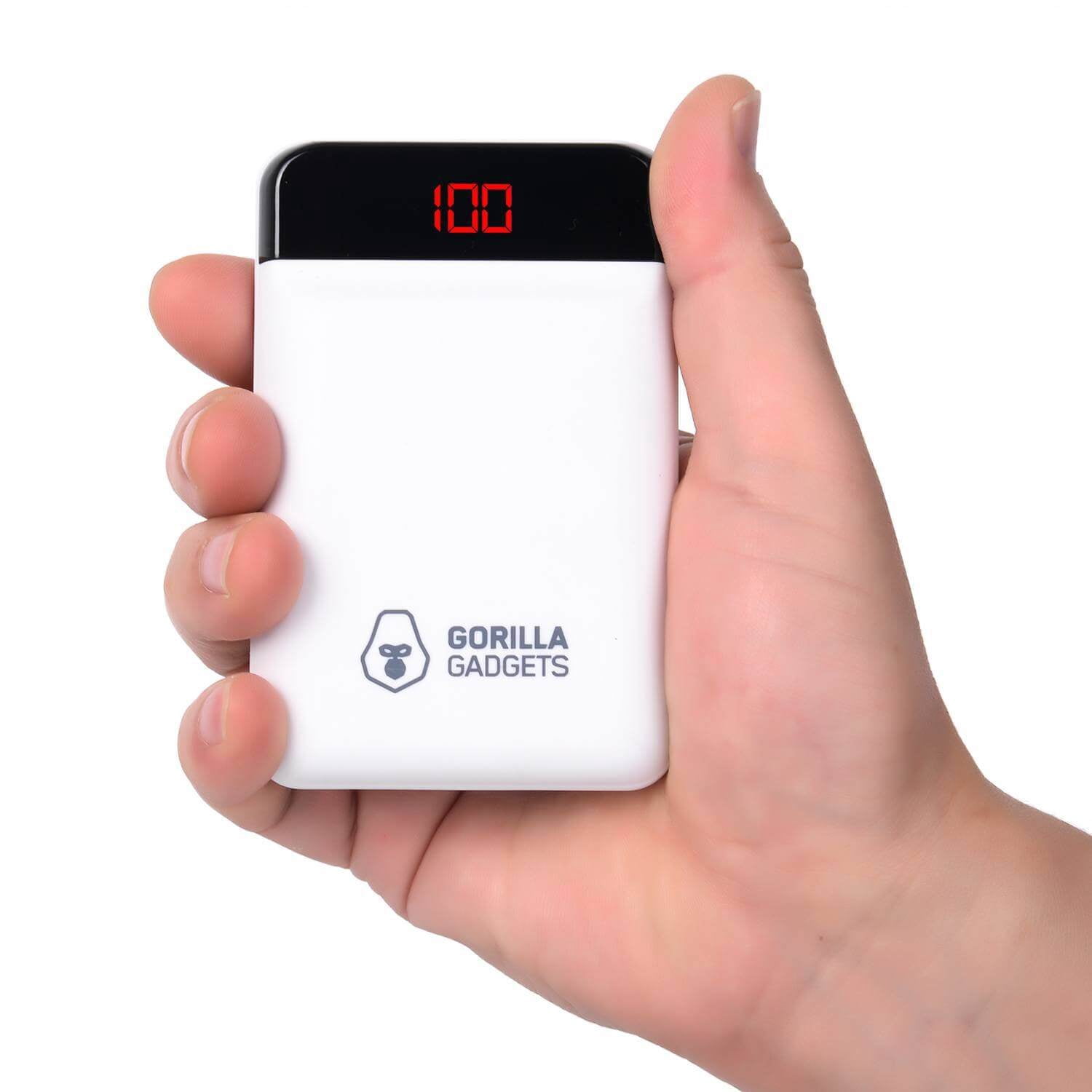 Portable Charger - Dual USB Ports, Digital Display | Gorilla Gadgets ...
