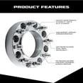 EZAccessory 2 Hub Centric Wheel Adapters 8x170 to 8x200 Thickness 2 ...