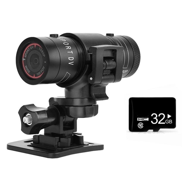 F9 Mini Sports Camera 1080p 200w Outdoor Riding Motorcycle Helmet ...