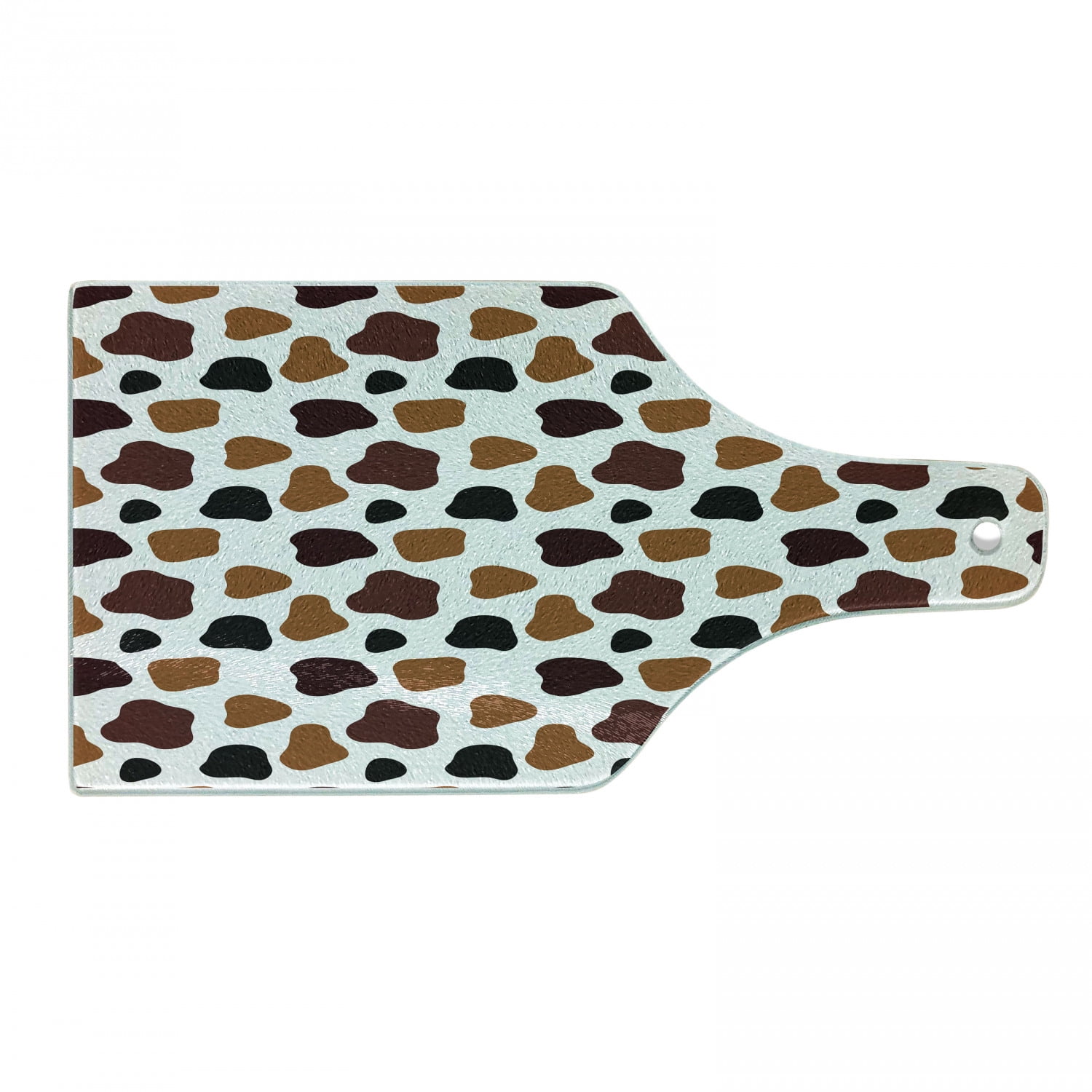Cow Print Cutting Board, Cow Skin Animal Abstract Spots Milk Dalmatian ...