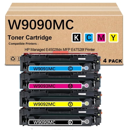 W9170MC W9171MC W9172MC W9173MC Compatible Toner Cartridge 4 Packs for ...