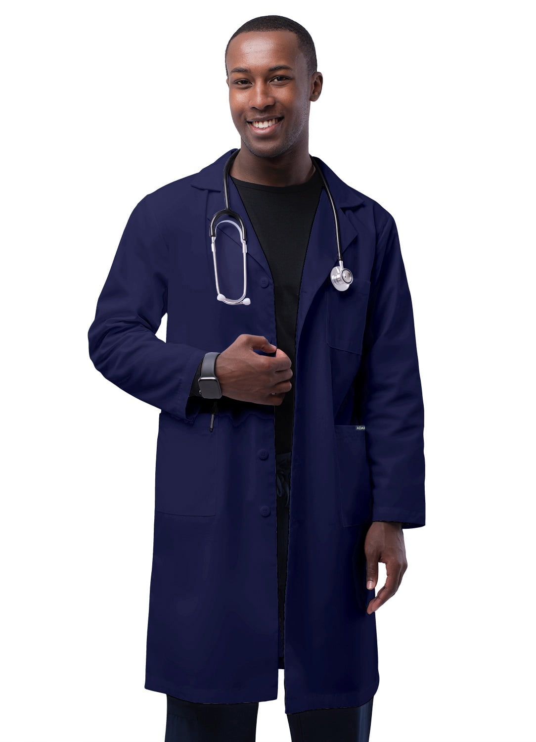 Adar Universal Mens Lab Coats - Classic 39" Lab Coat - Walmart.com