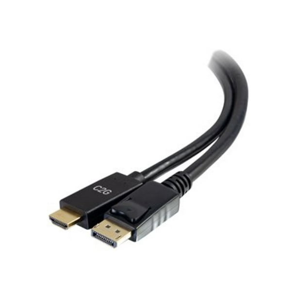 C2G 6ft DisplayPort to HDMI Adapter Cable - 4K - Passive - Black ...