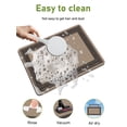 Brown Abstract Art Doormat Non Slip Diatomaceous Earth Door Mat ...