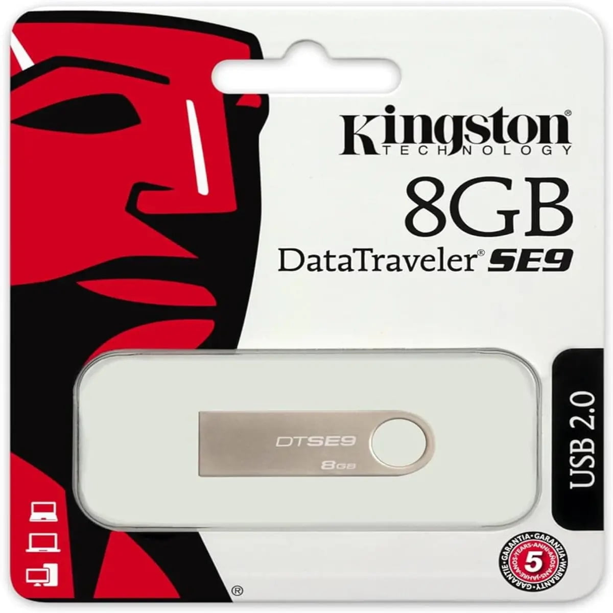 Memoria USB Kingston 8GB USB 2.0 NS Tech | Walmart en línea