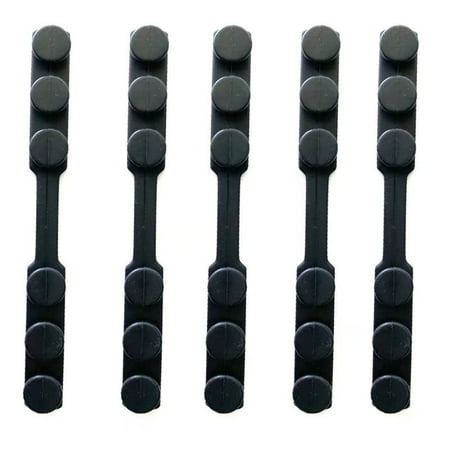 Silicone Mask Strap Extender with Buttons, 5 Pieces Adjustable Anti ...