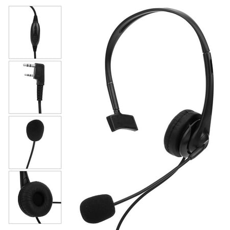 Headset Sponge, PPT Microphone Talkie UV-5R BF-888S Earpad, Two Way ...
