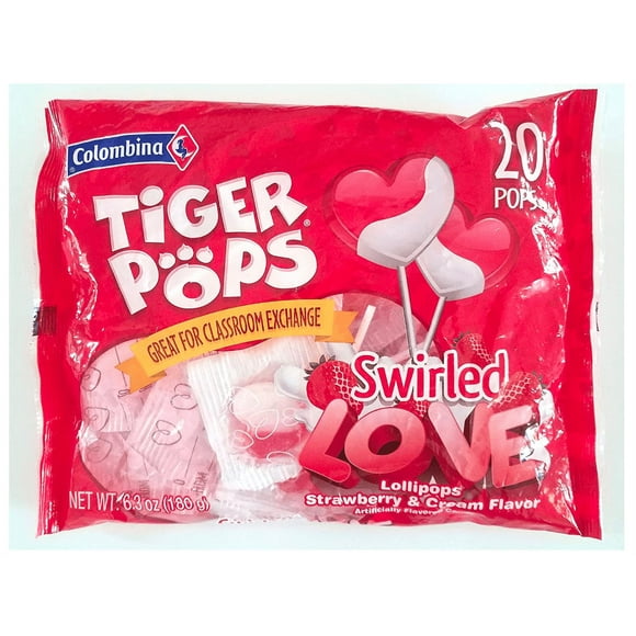 Strawberry And Cream Heart Lollipop