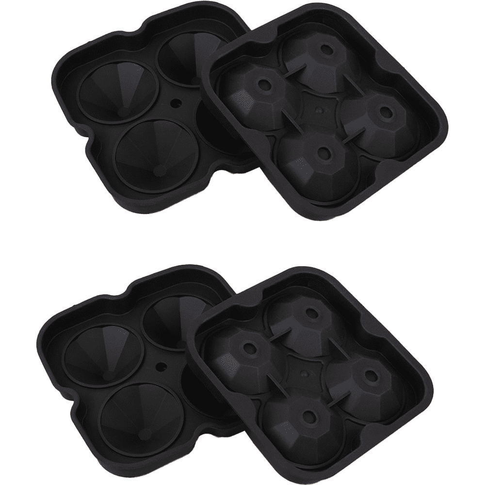 Ice Cube Tray, Diamond Whiskey Ice Cube & Diamond Ice Cube Molds for ...